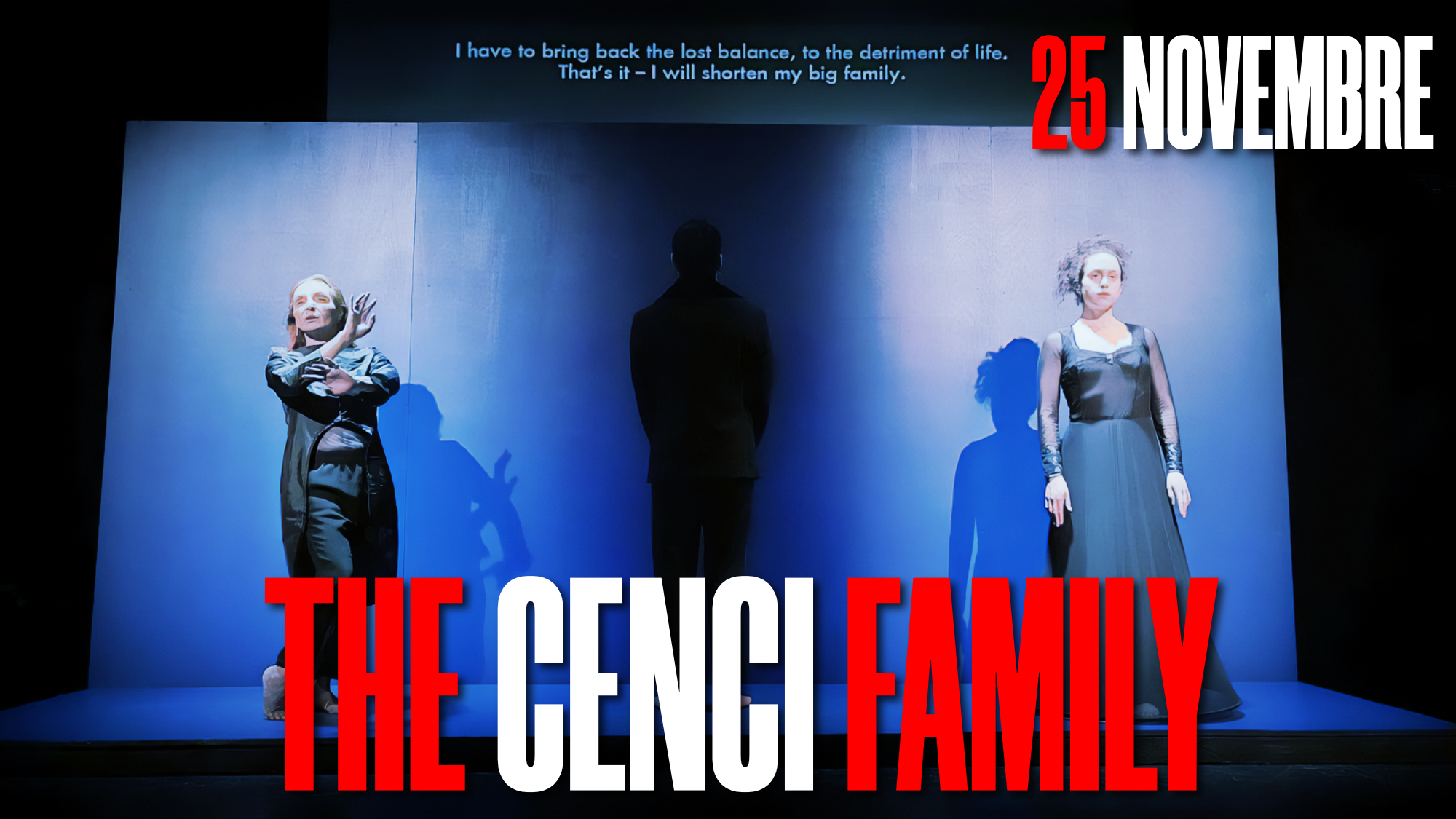 THE CENCI FAMILY - 25 novembre 2025 - Off/Off Theatre